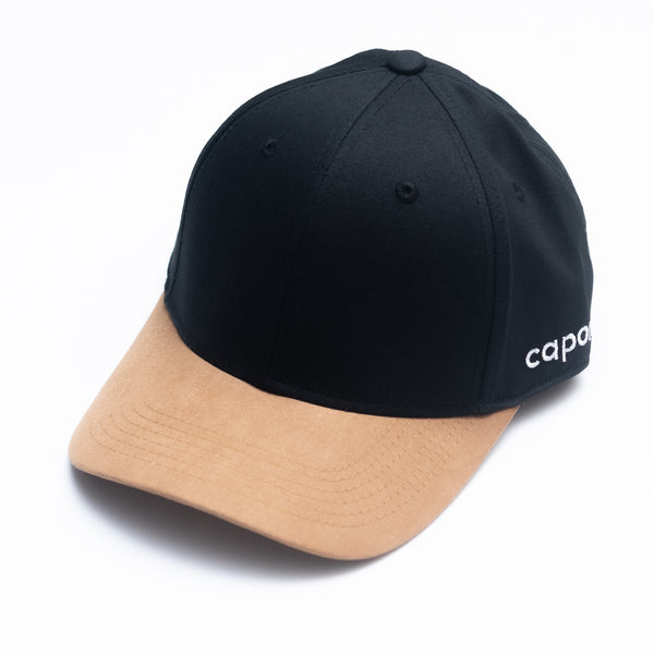 BLACK & LIGHT BROWN Contrast Cap by CAPON – CapOn